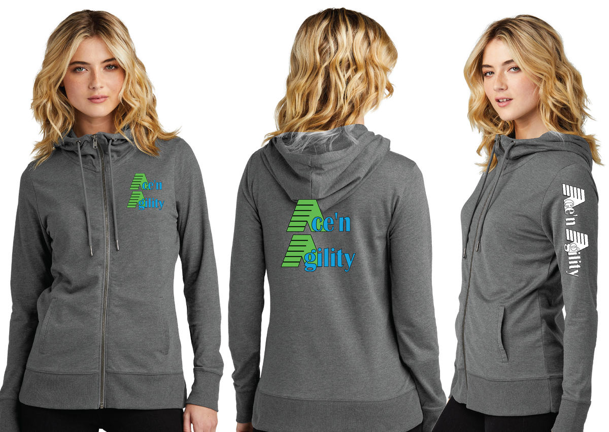 ACEN/Women Featherweight French Terry Full Zip Hoodie/DT673 – Ernie's ...