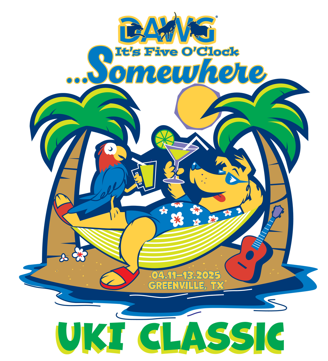 DAWG UKI Classic It's Five O'Clock Somewhere – Ernie's Agility Pro Shop