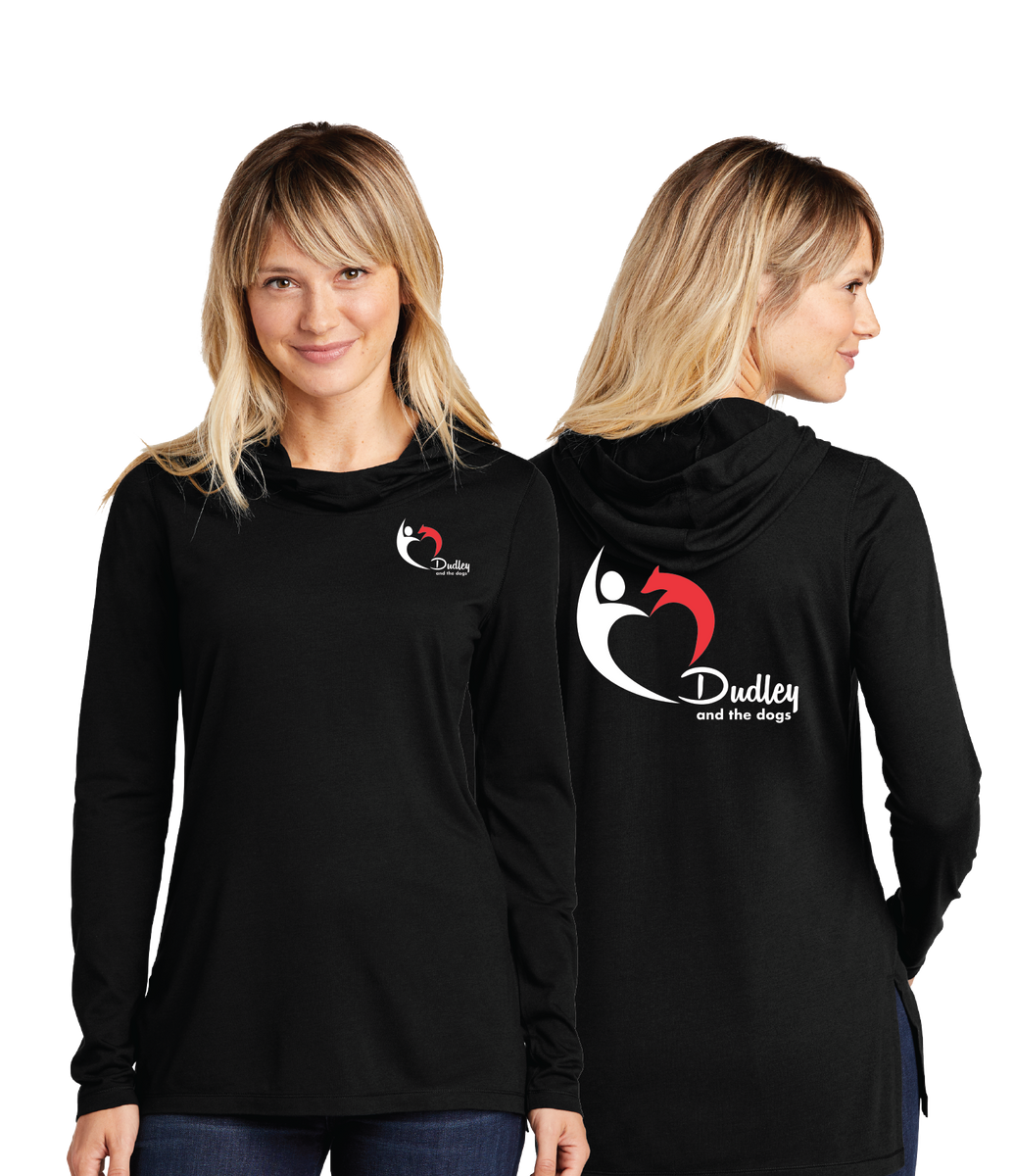 Dudley/Sport Tek Women TriBlend Wicking Long Sleeve Hoodie/LST406 ...