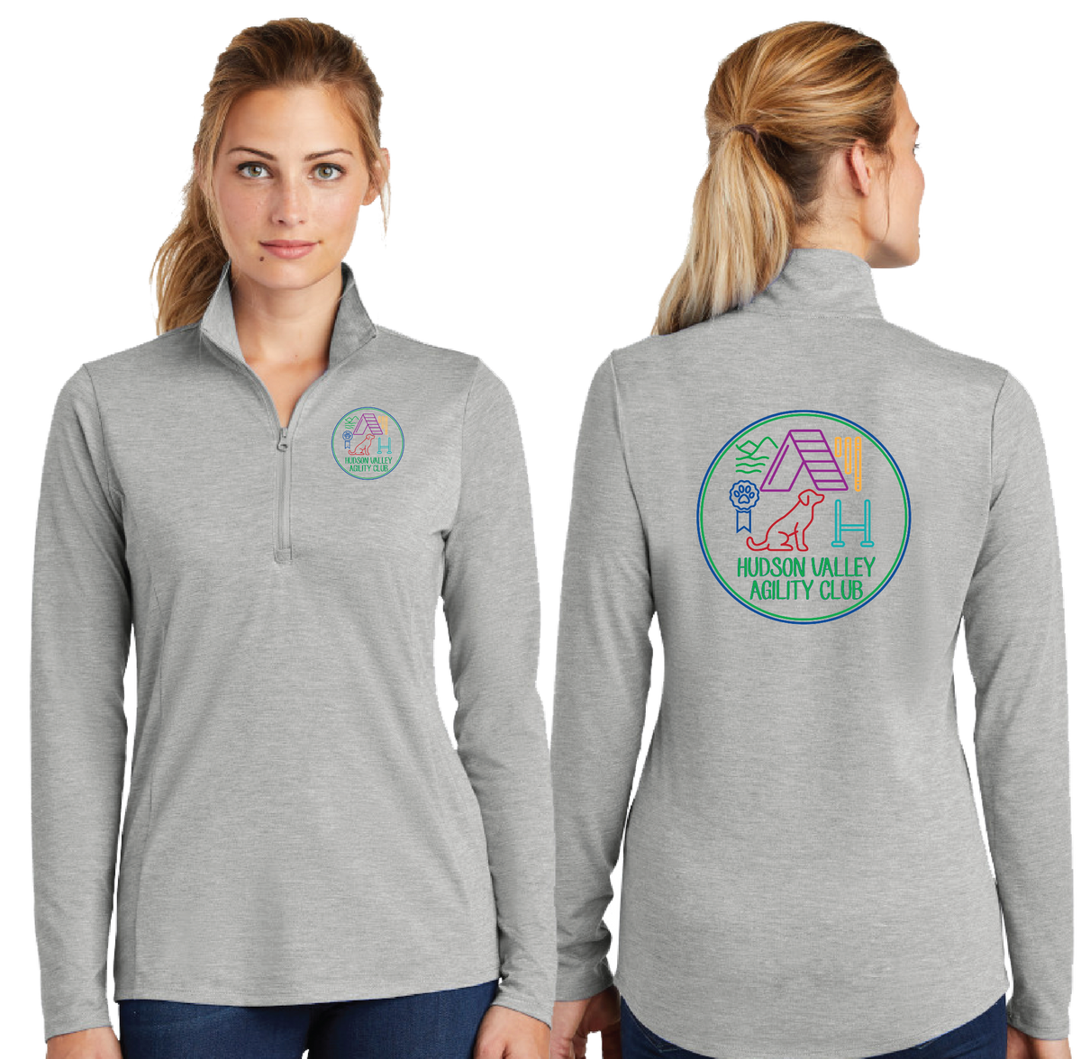 HVAC/TriBlend Wicking Lightweight Quarter Zip Pullover/LST407/ – Ernie ...