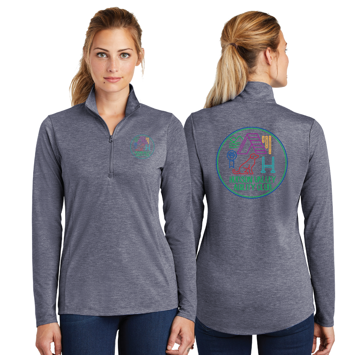HVAC/TriBlend Wicking Lightweight Quarter Zip Pullover/LST407/ – Ernie ...
