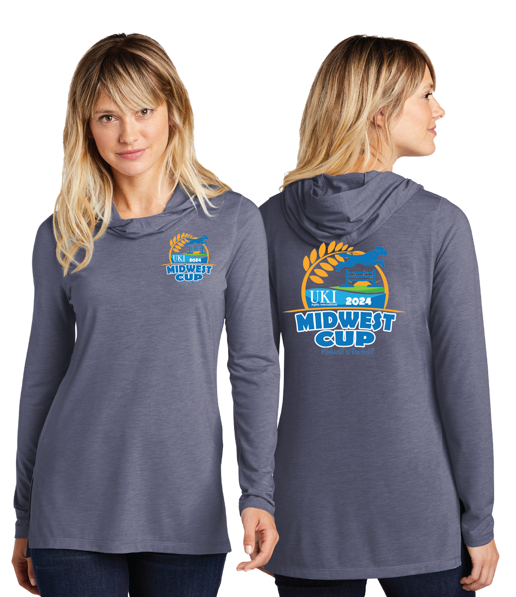 MWC24/Sport Tek Women TriBlend Wicking Long Sleeve Hoodie/LST406 ...